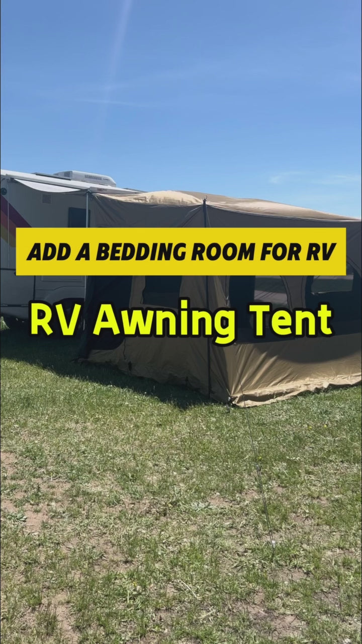 RV Awning Tent Room Privacy room for Camper Van, Screen Room, Privacy ...