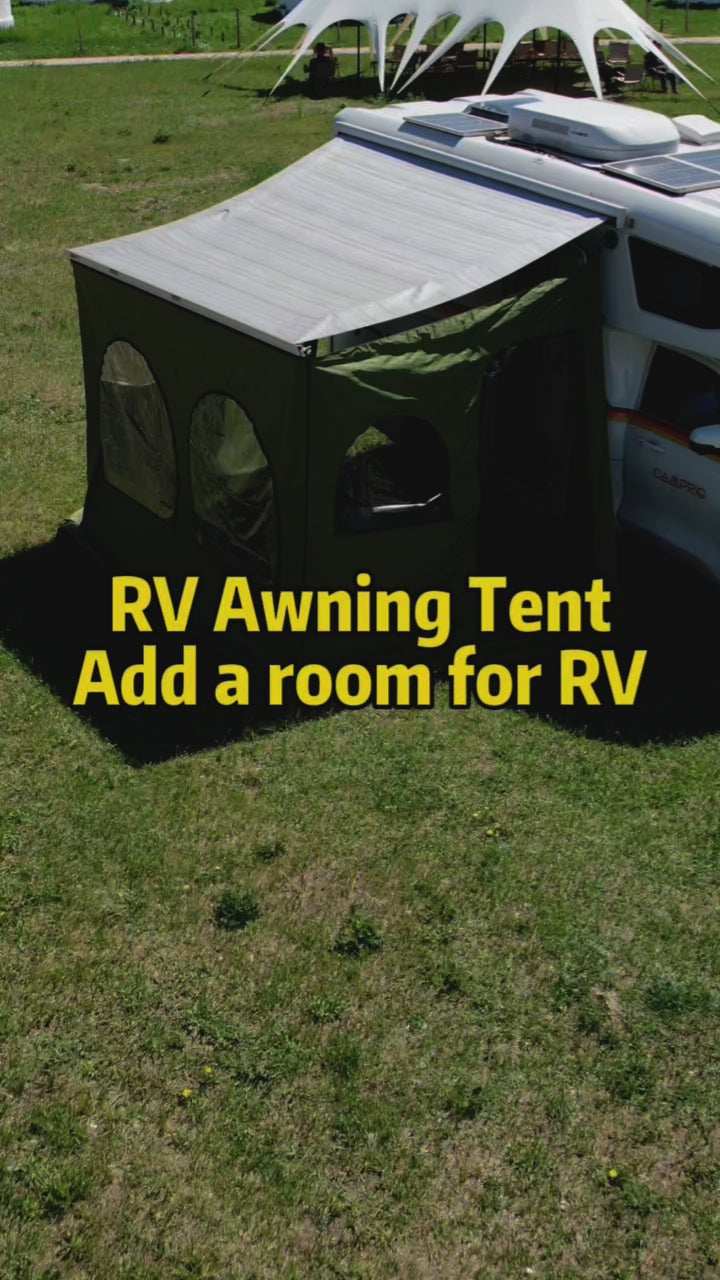 RV awning screen room Motorhomes Privacy Rooms for Thule & Fiamma awni ...